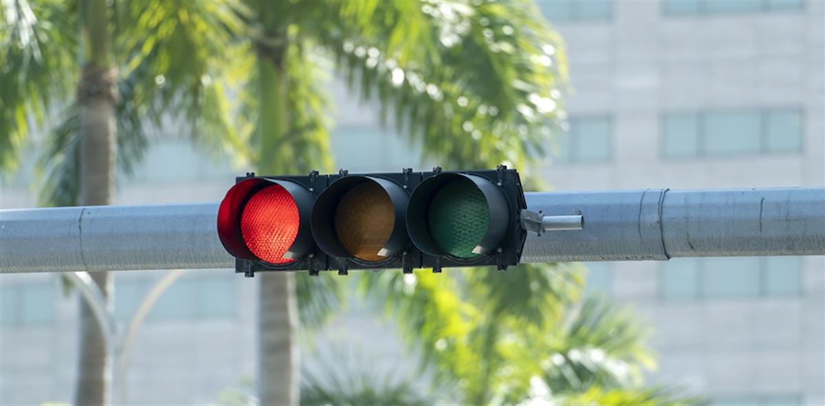 Florida Virtual Driving Traffic Light One Year, 56 Red Light Cameras,